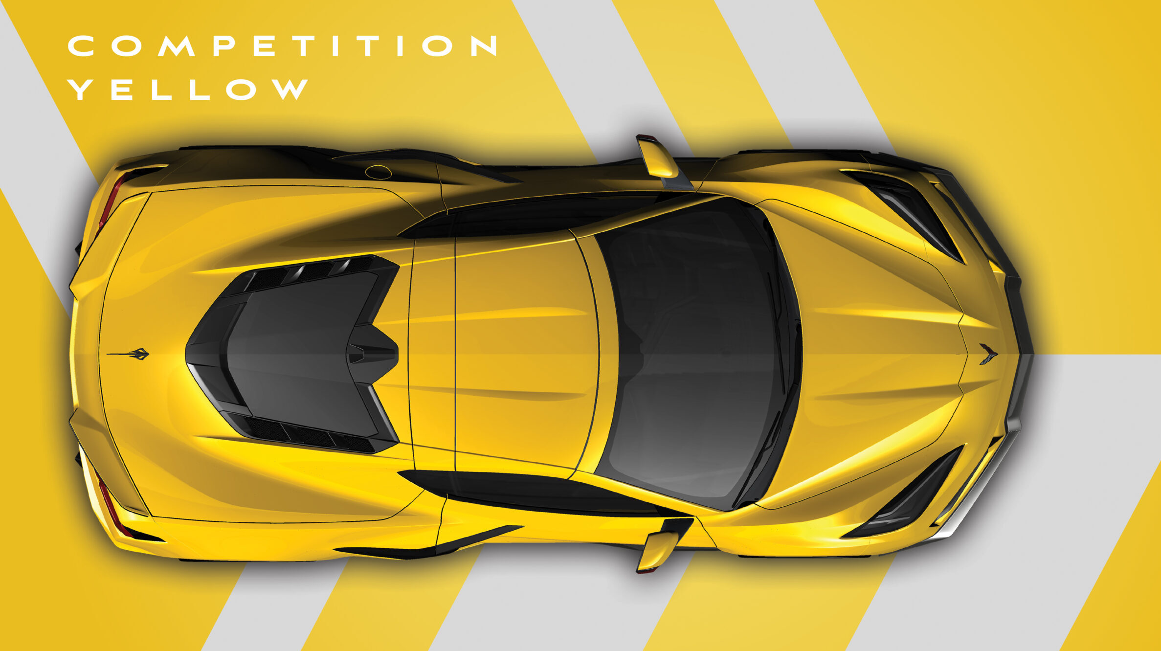Corvette Amarillo 50 Aniversario Chevrolet Corvette C5R 1st GTS