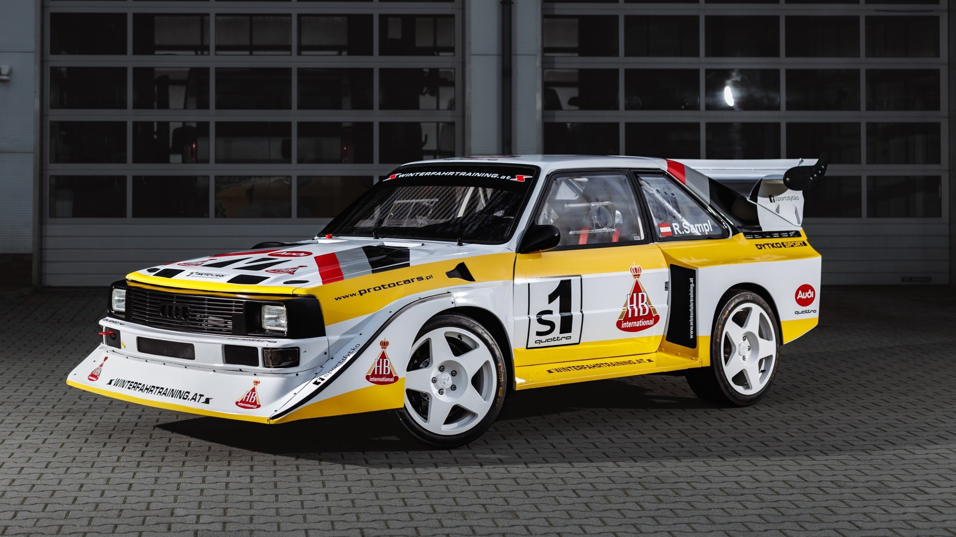 Audi Quattro Rally Car Long Lost' Audi Quattro 80 Rally Car Goes Up