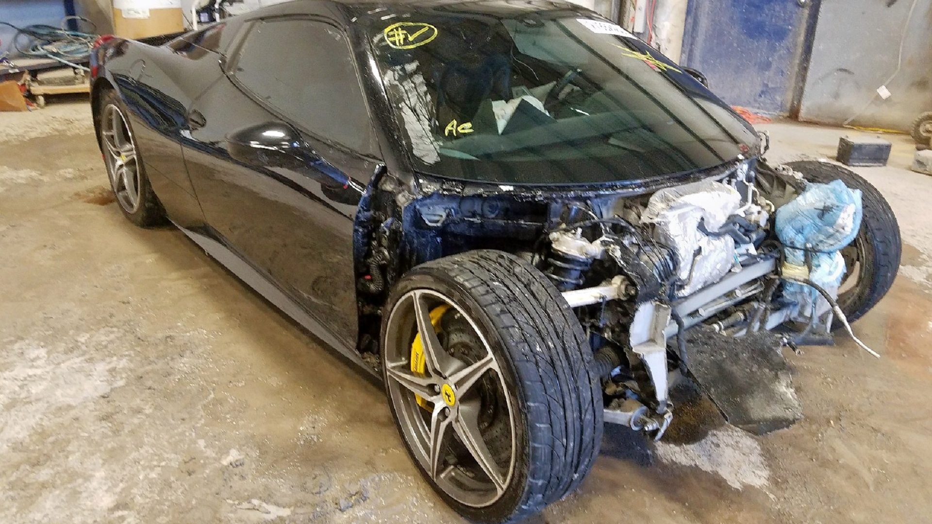 Wrecked Car Photos New York Times Square Car Accident In Pictures